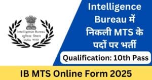 Intelligence Bureau IB MTS Tier-I Result 2026